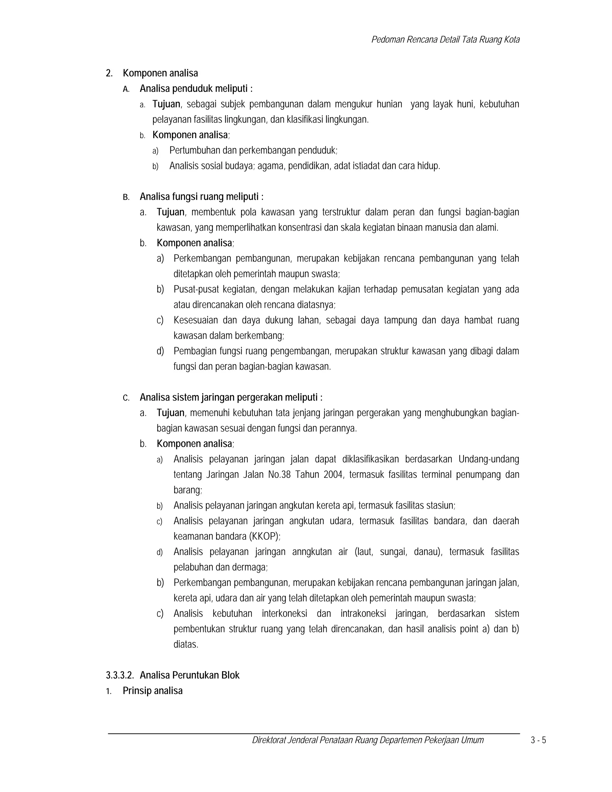 Pedoman penyusunan RDTR Kota | PDF