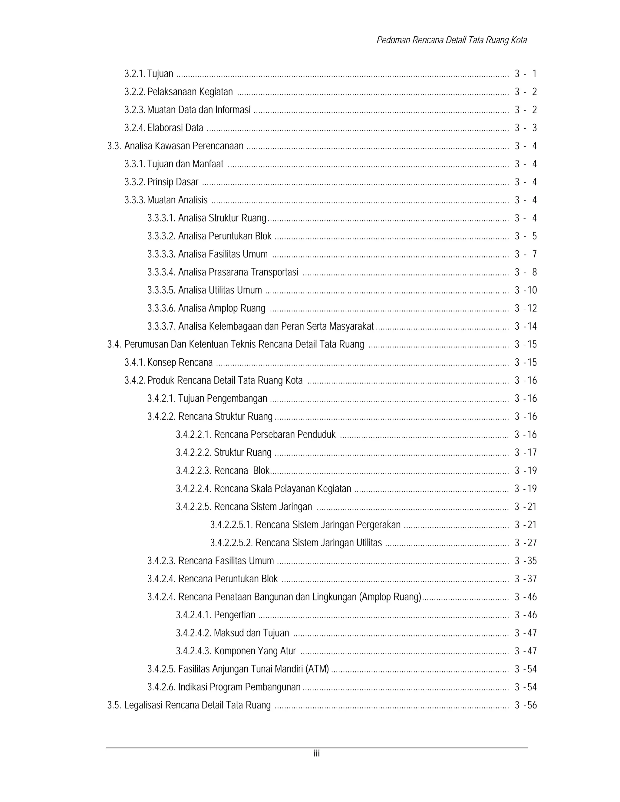 Pedoman penyusunan RDTR Kota | PDF