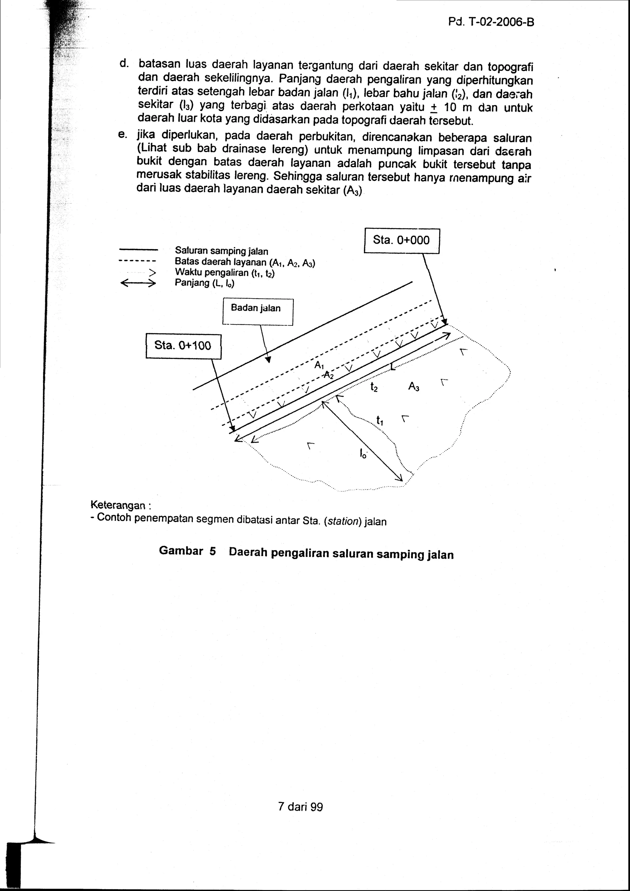 Pedoman perencanaan-drainase-jalan-2006 2 | PDF
