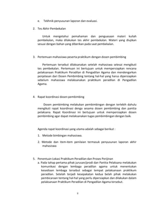 BUKU PANDUAN: Pedoman Praktikum Peradilan | PDF