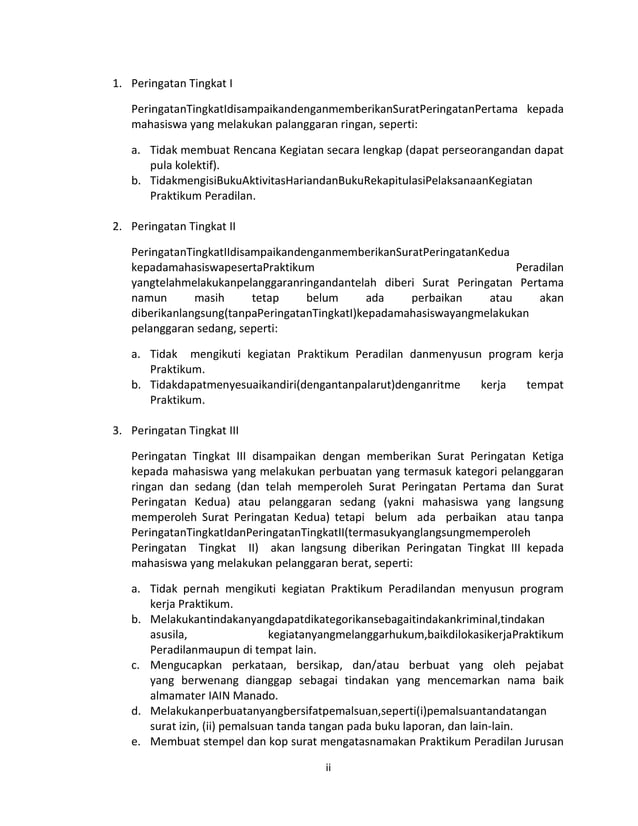 BUKU PANDUAN: Pedoman Praktikum Peradilan | PDF