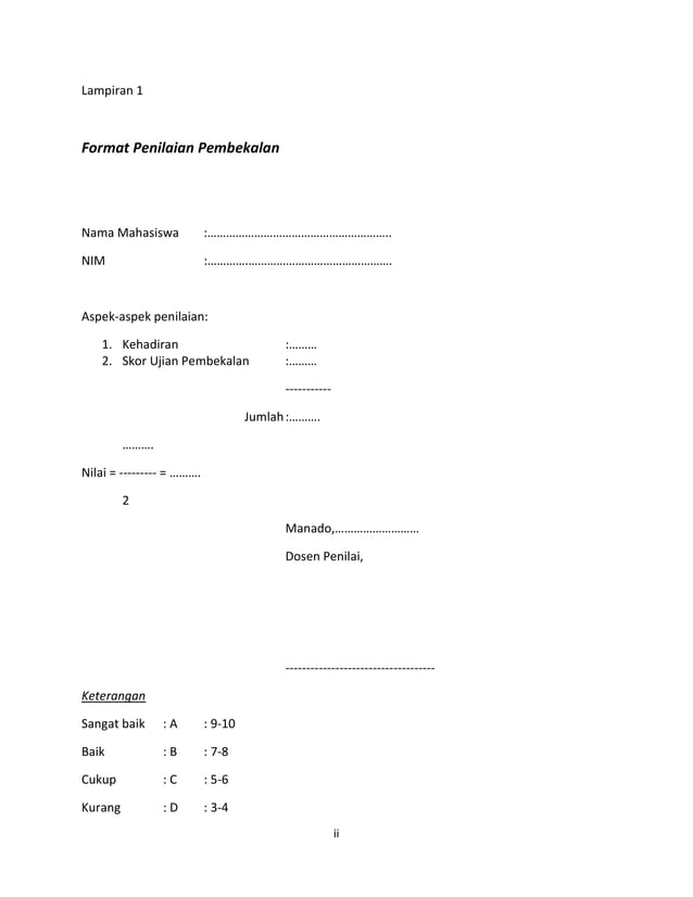 BUKU PANDUAN: Pedoman Praktikum Peradilan | PDF