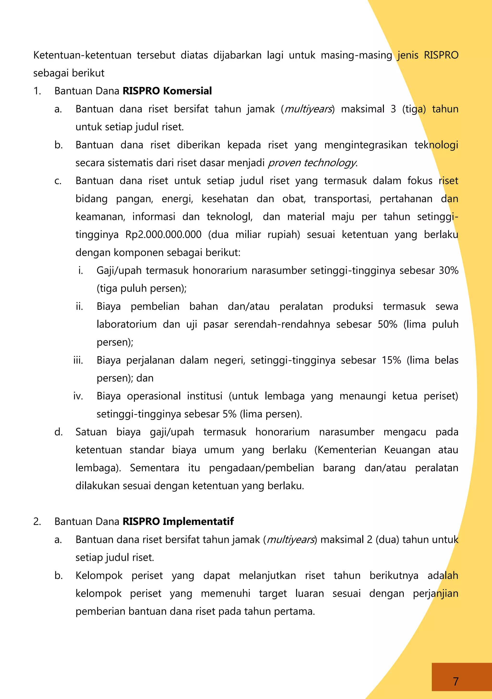 LPDP Pedoman riset-inovatif-produktif-rispro | PDF