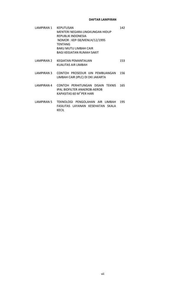 Pedoman Teknis IPAL | PDF
