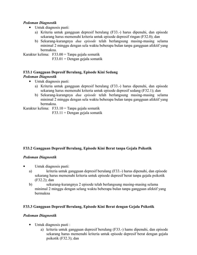 Pedoman diagnostik ppdgj iii | PDF