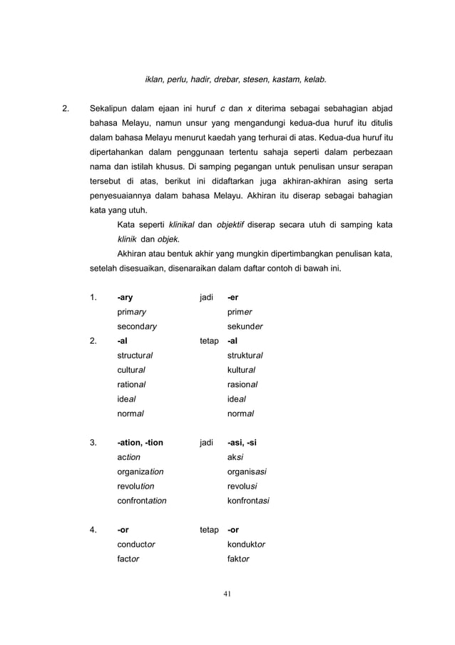 Pedoman Ejaan DBP | PDF