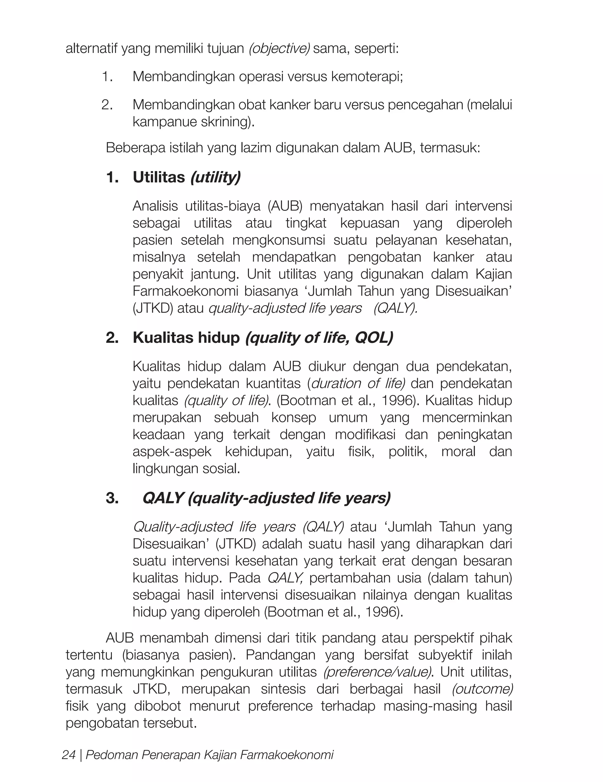 Pedoman farmakoekonomi | PDF