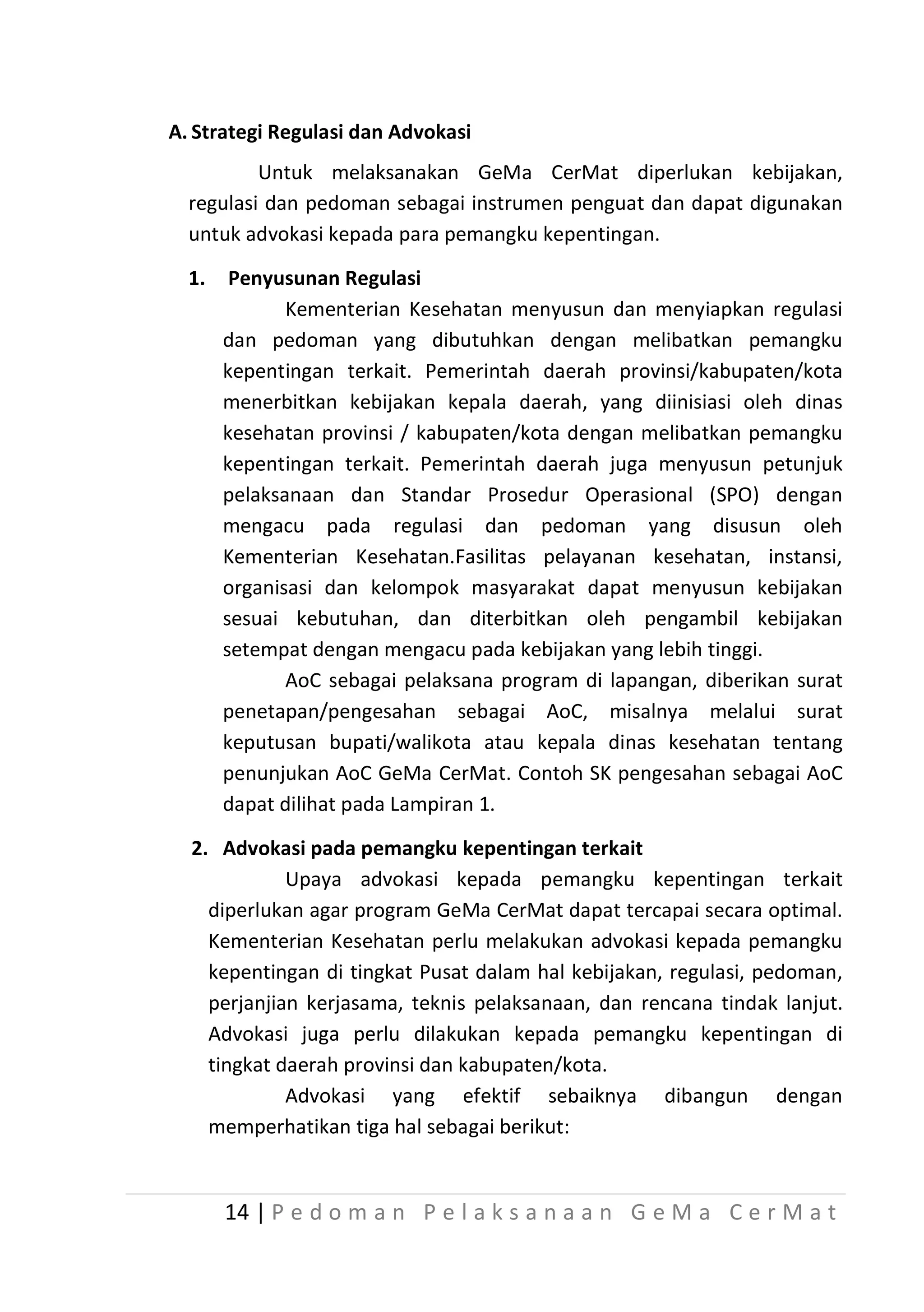 Pedoman gema cermat | PDF