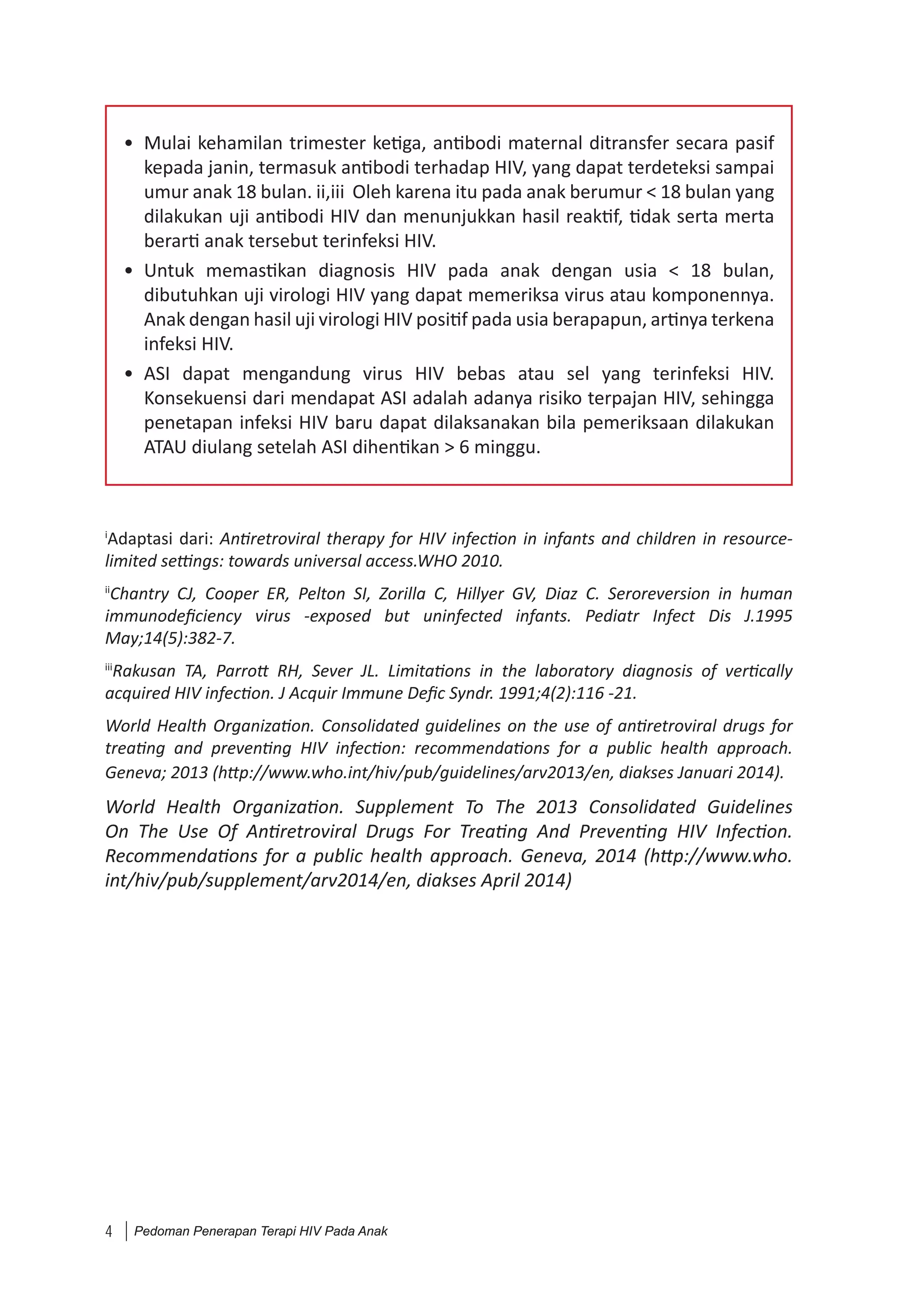 Pedoman HIV anak | PDF