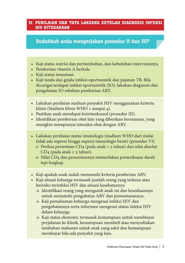 Pedoman HIV anak | PDF