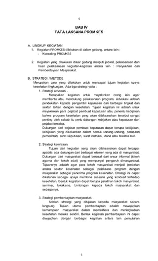 Pedoman internal promkes | DOC