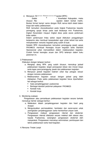 Pedoman internal promkes | DOC