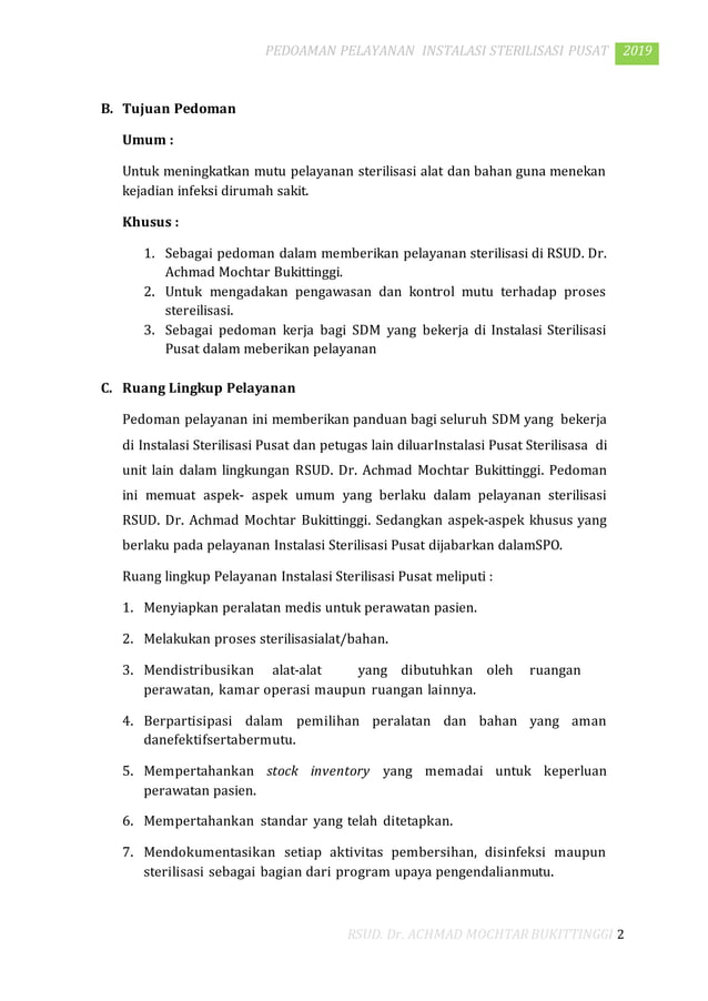 Pedoman isp rsam load | PDF