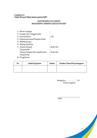 Pedoman K2P STIE Syariah | PDF
