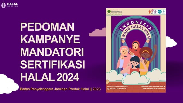 Pedoman Kampanye Halal 2023.ppt untuk Pedoman Kampanye Halal 2023 | PPT