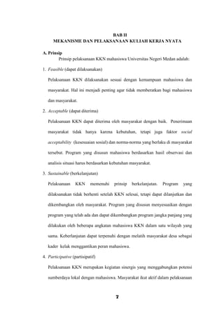 Pedoman kkn unimed 2019 | PDF