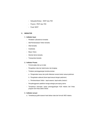 Pedoman KLB Malaria | PDF