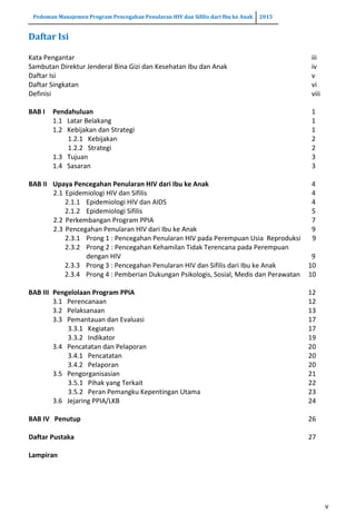 Pedoman Manajemen PPIA | PDF