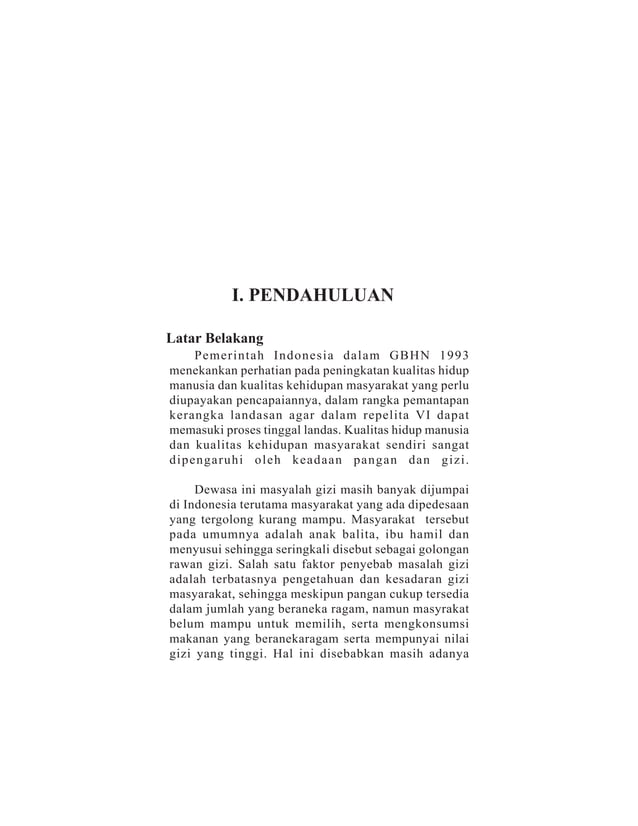 Pedoman menu bergizi | PDF