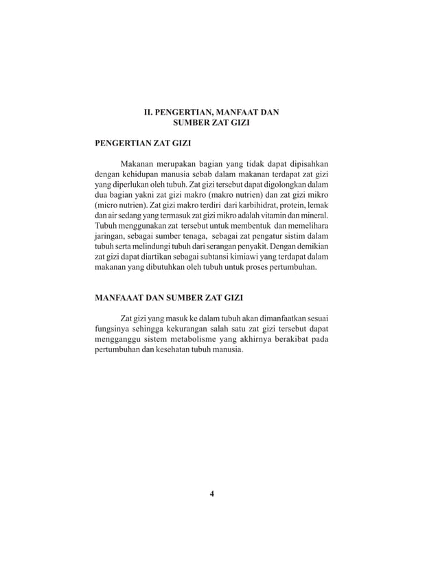 Pedoman menu bergizi | PDF