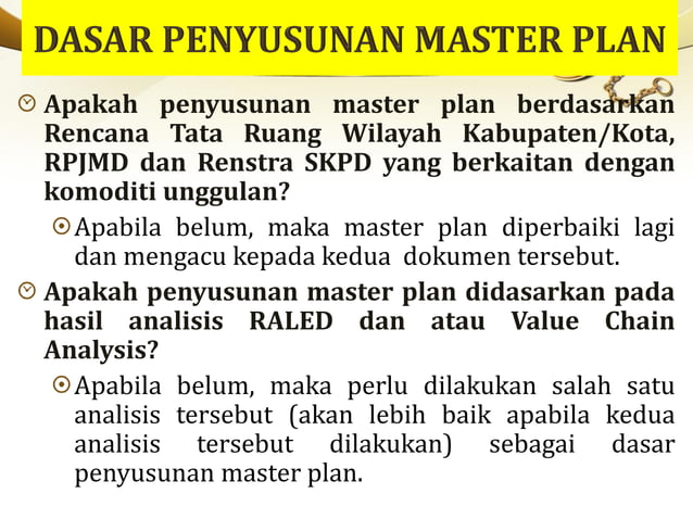 Pedoman Mereview Master Plan | PDF