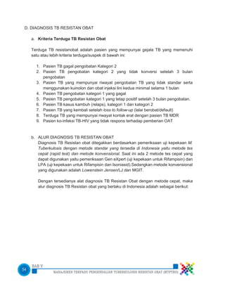 Pedoman Nasiaonal Penyakit TB 2014 | PDF
