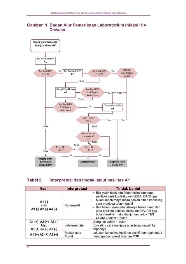 Tatalaksana Klinis Infeksi HIV dan Terapi Antiretroviral