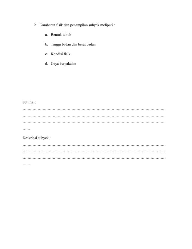 Pedoman observi | PDF