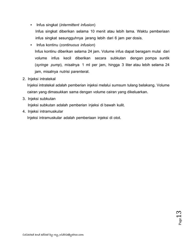 Pedoman obt suntik dan sitos | PDF