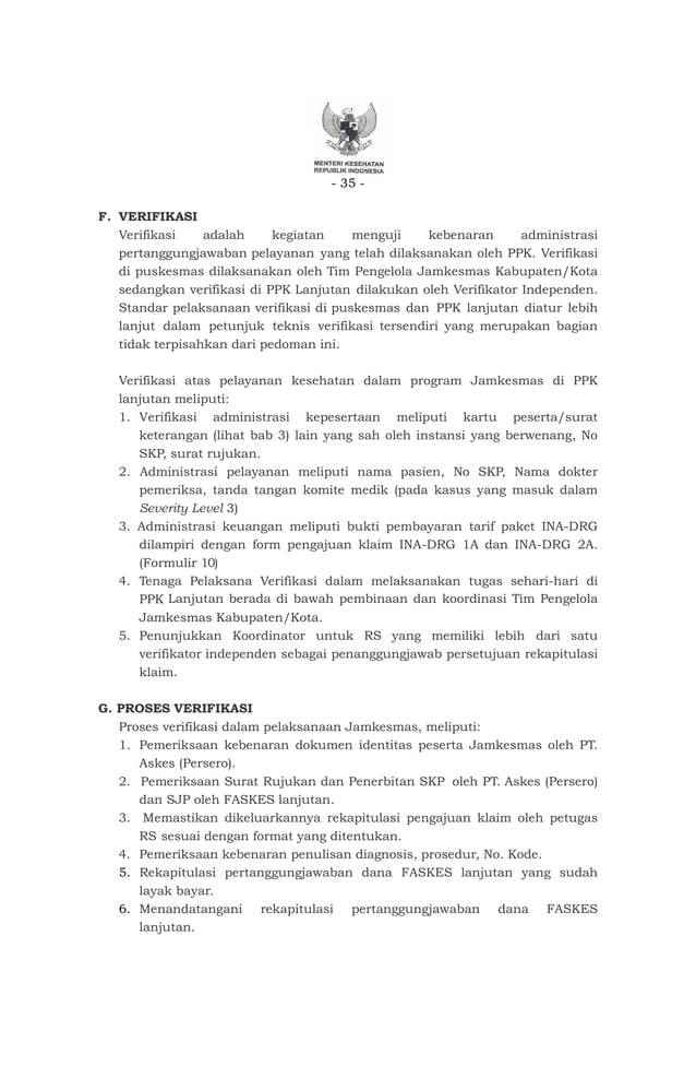 Pedoman pelaksanaan jamkesmas 2011 | PDF