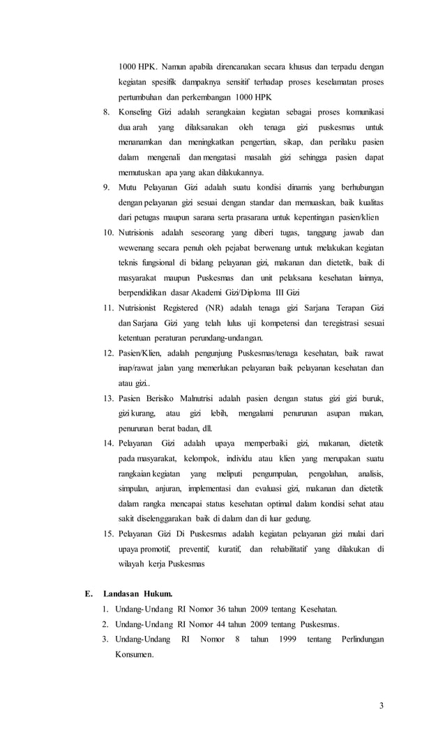 Pedoman pelayanan gizi ukm | DOC