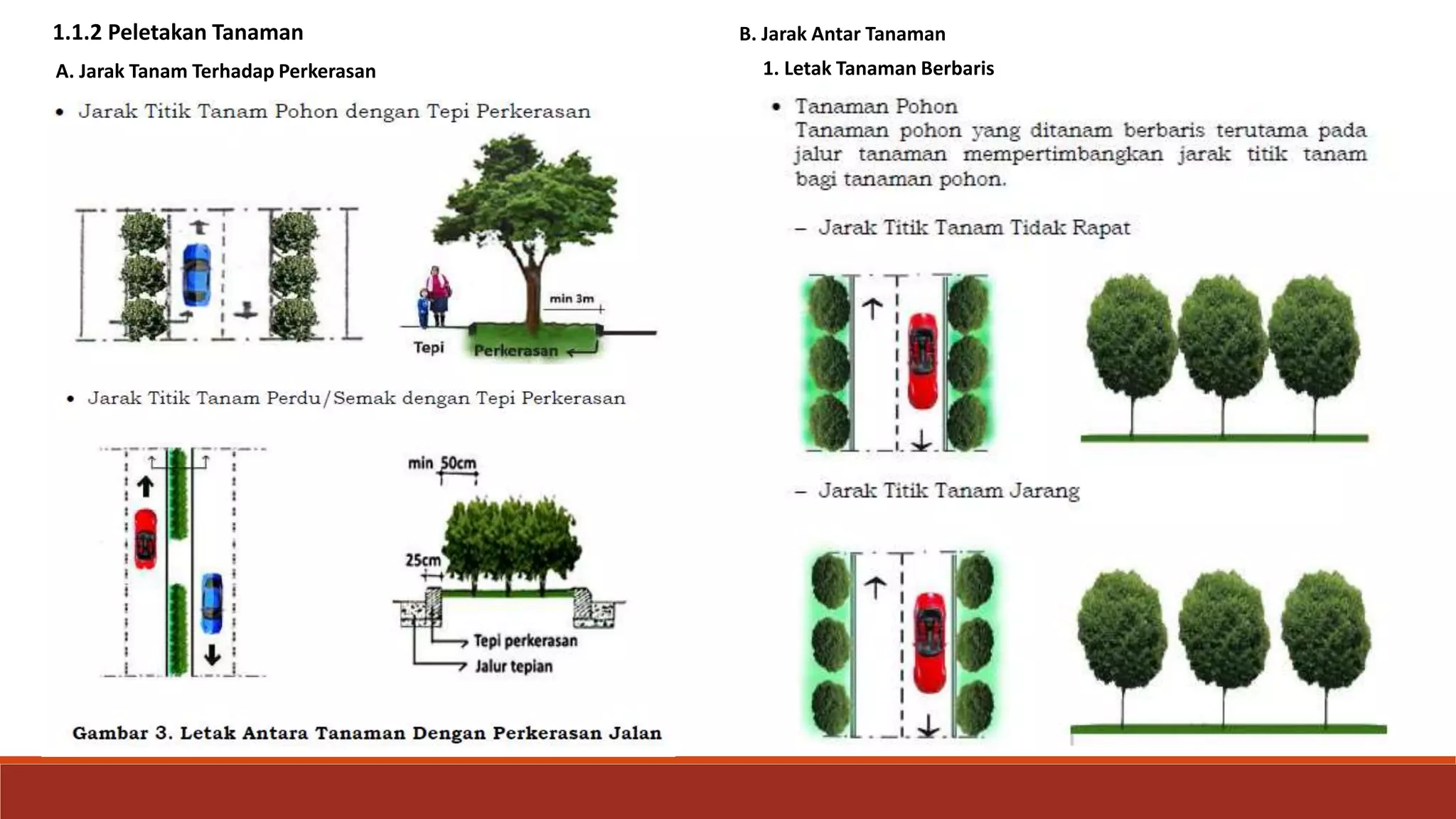 PEDOMAN PENANAMAN POHON PADA SISTEM JARINGAN JALAN | PPTX