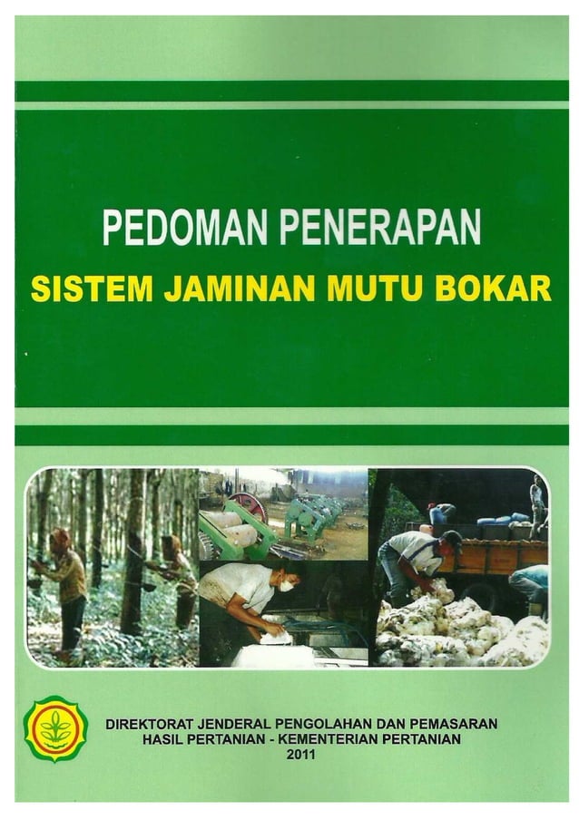Pedoman penerapan jaminan_mutu_bokar_final | PDF
