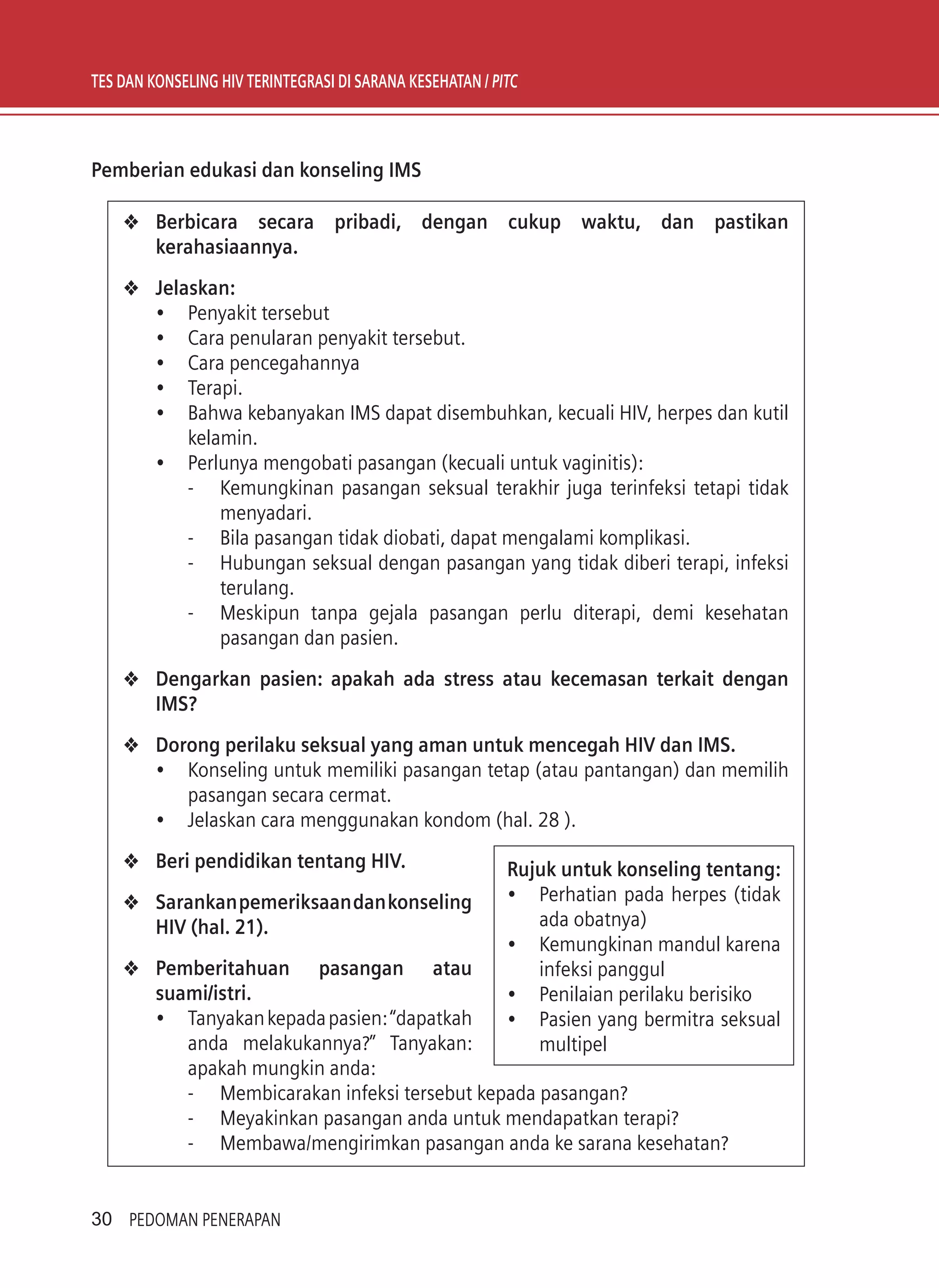 Pedoman penerapan pitc | PDF