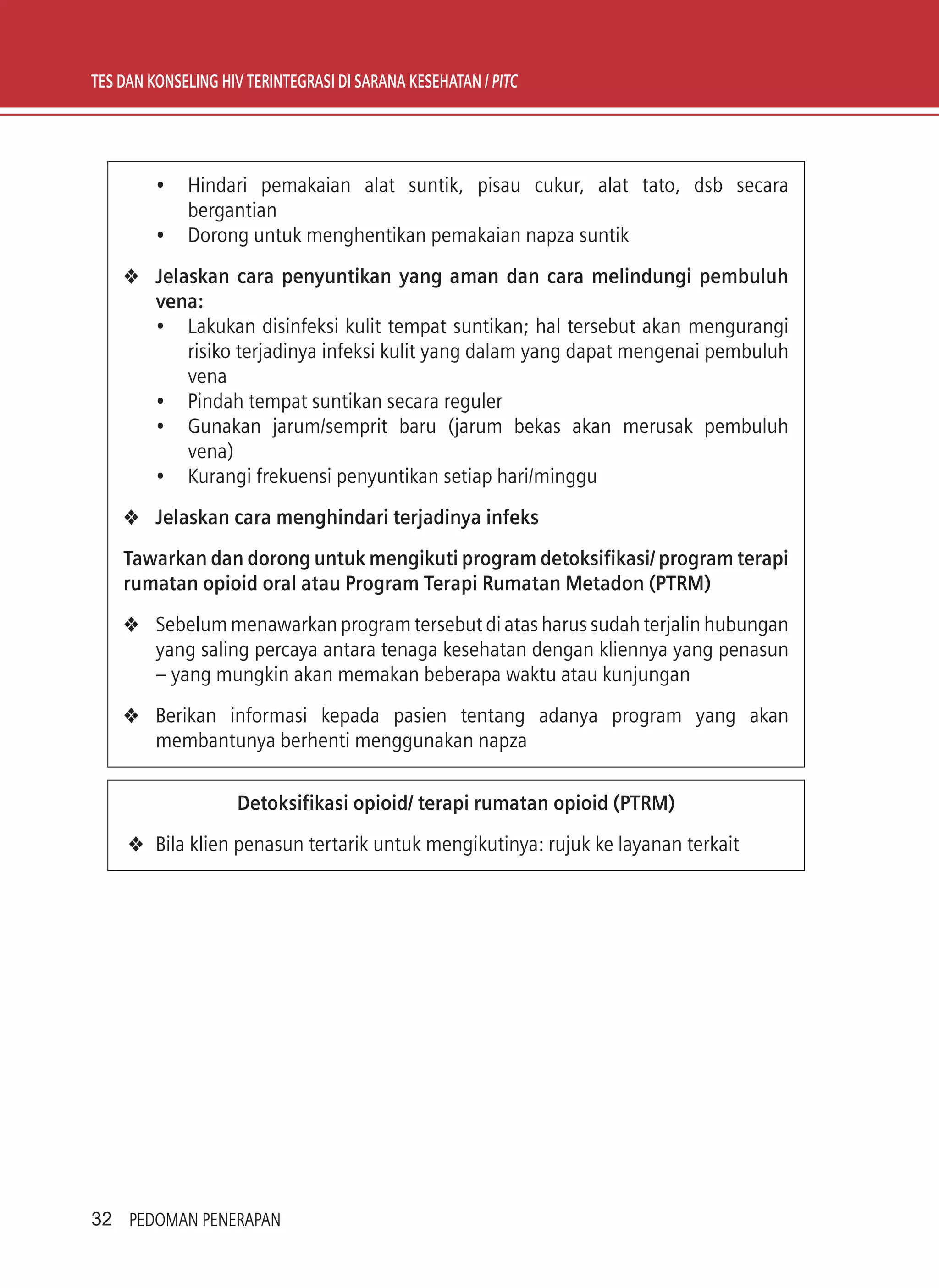 Pedoman penerapan pitc | PDF