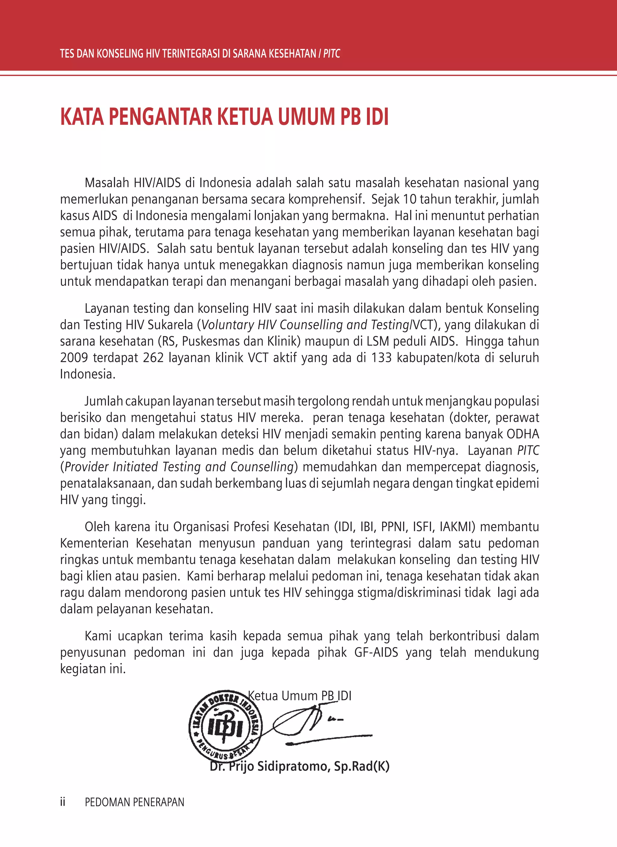 Pedoman penerapan pitc | PDF