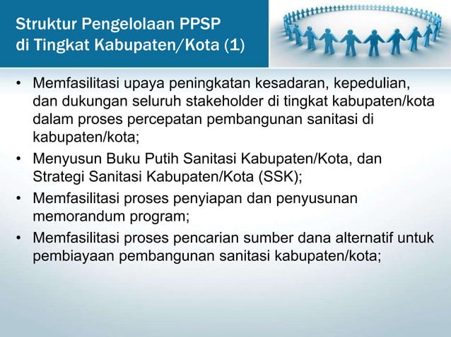 Pedoman pengelolaan program ppsp | PPTX