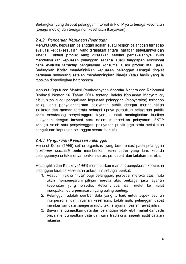 Pedoman pengendalian dan peningkatan mutu di fktp | PDF