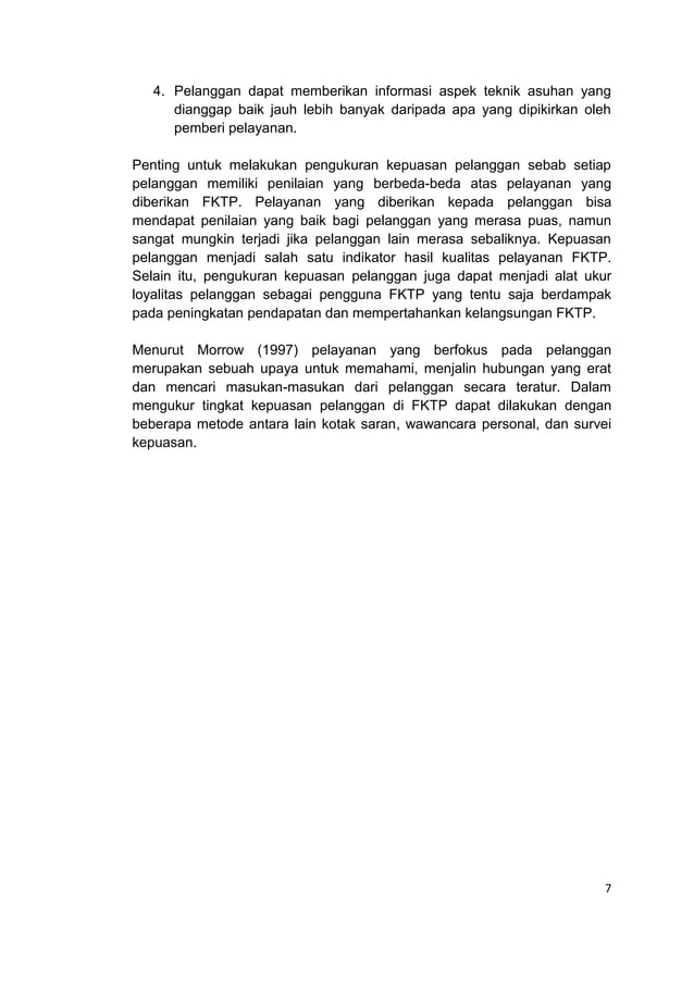 Pedoman pengendalian dan peningkatan mutu di fktp | PDF