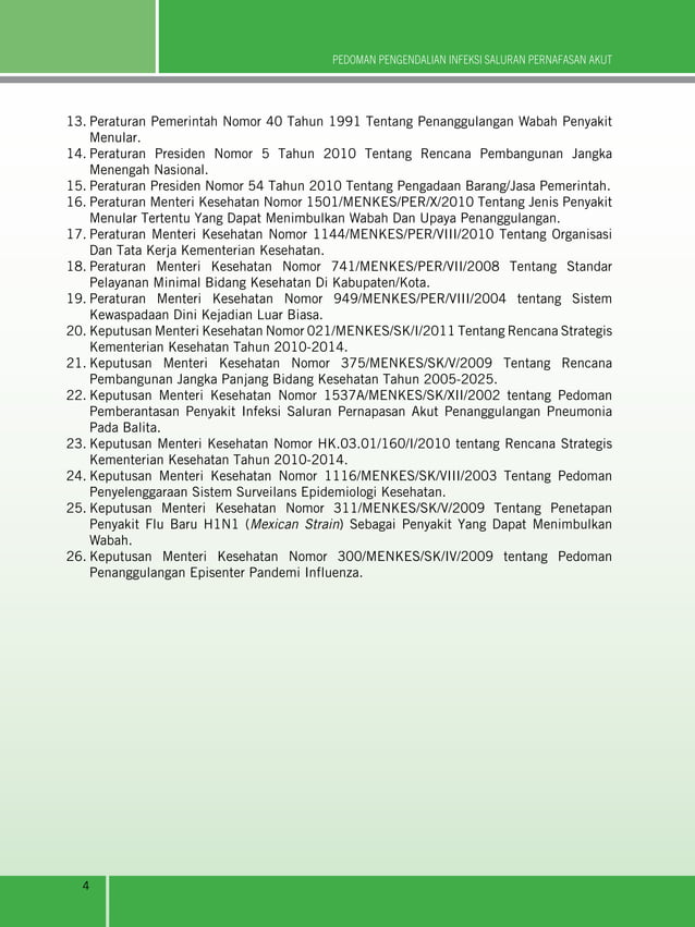 Pedoman pengendalian ispa | PDF