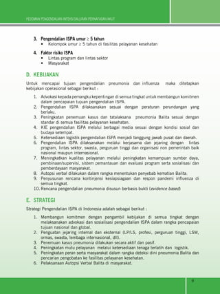 Pedoman pengendalian ispa | PDF