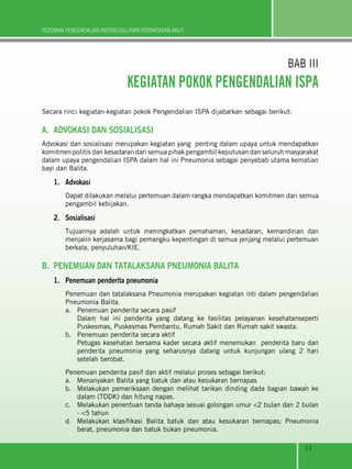 Pedoman pengendalian ispa | PDF