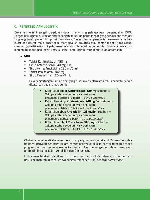 Pedoman pengendalian ispa | PDF