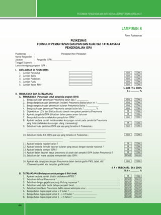 Pedoman pengendalian ispa | PDF