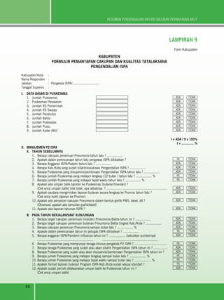 Pedoman pengendalian ispa | PDF