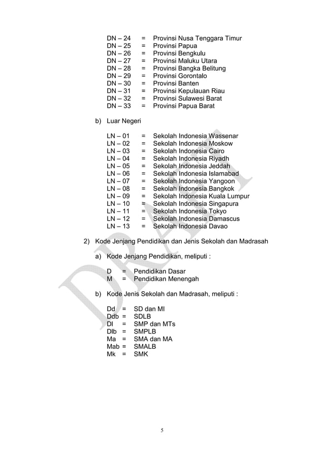 Draft Pedoman pengisian blangko ijazah 2013 | PDF