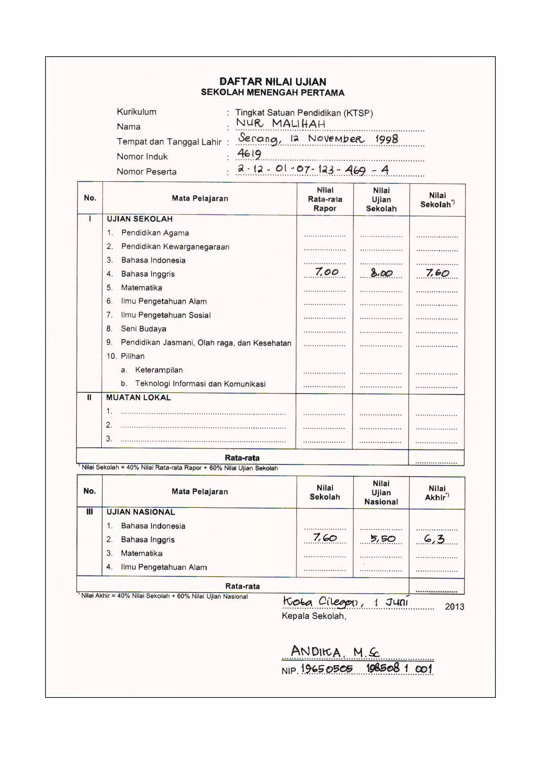 Pedoman pengisian blangko ijazah 2013 | PDF