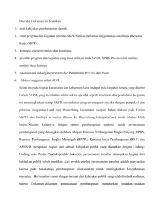 Pedoman penilaian dan evaluasi pelaksanaan penyelenggaraan musrenbang | DOCX
