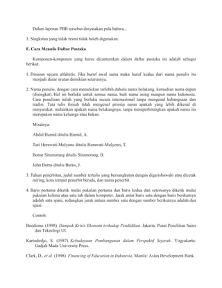 Pedoman penulisan karya ilmiah | PDF