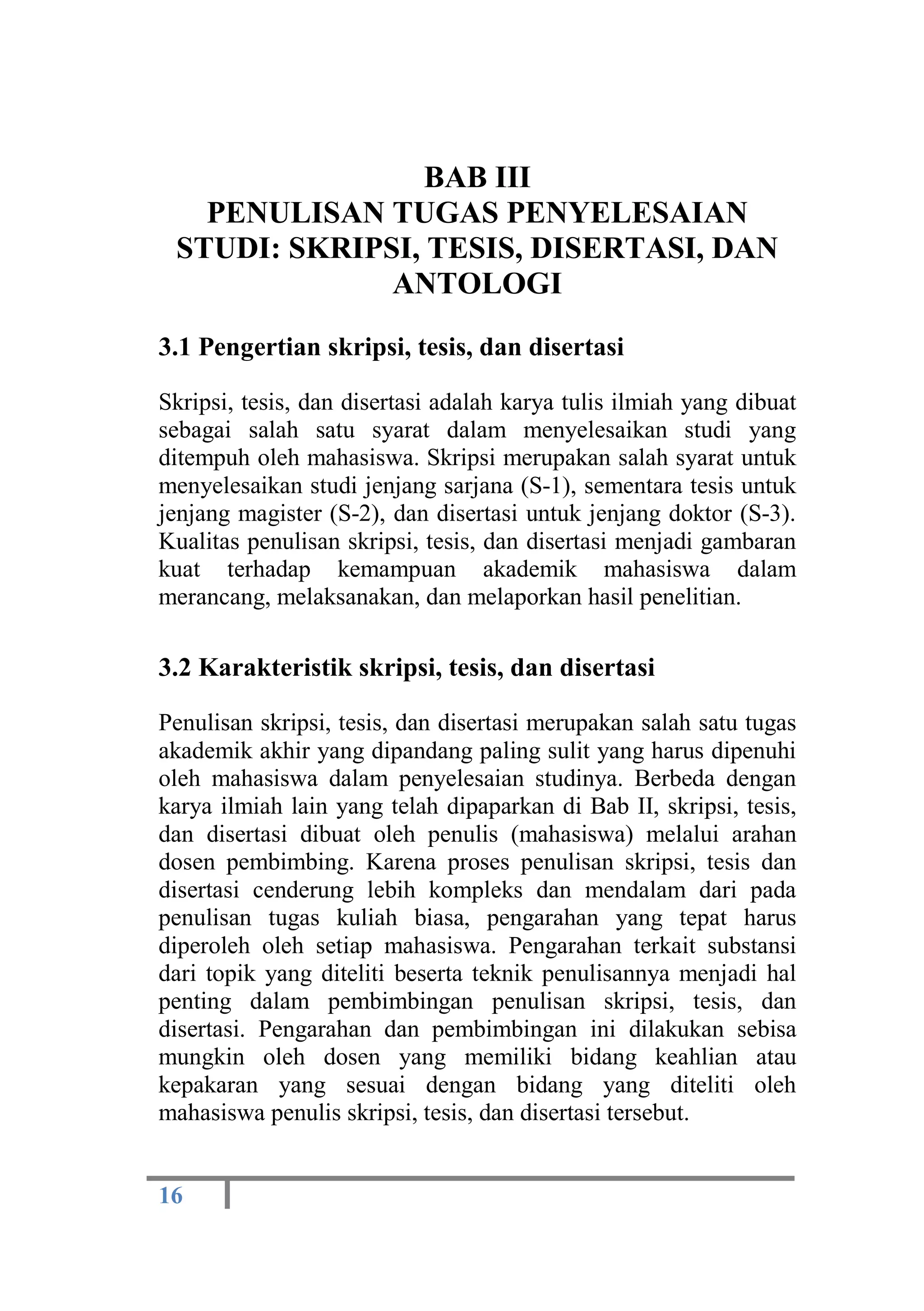 Pedoman penulisan karya ilmiah upi tahun 2014 | PDF